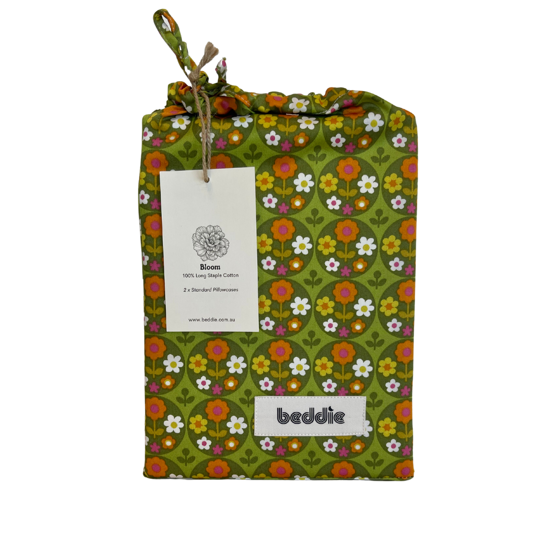 Bloom Pure Cotton Bed Sheets – beddie.com.au